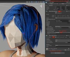 Using Unity's strand-based hair package - Scthe's blog