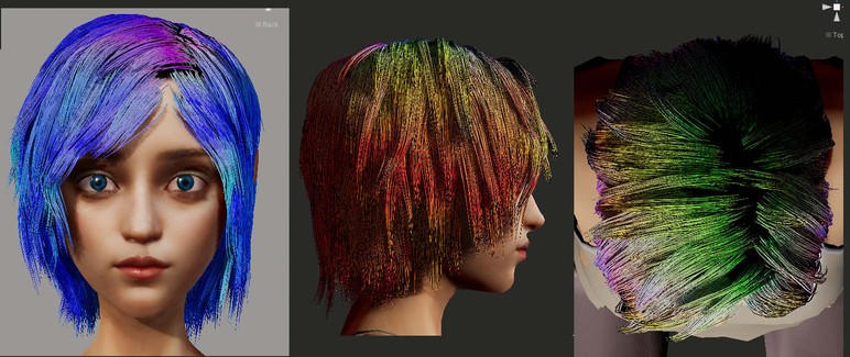 Using Unity's strand-based hair package - Scthe's blog