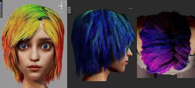 Using Unity's strand-based hair package - Scthe's blog